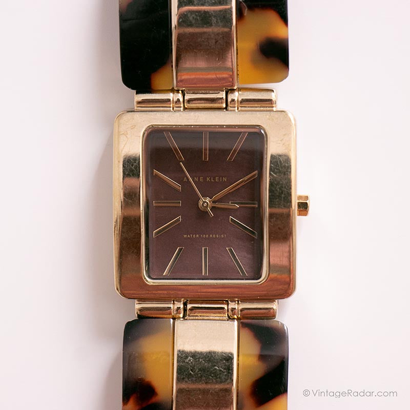 Vintage Leopard Print Watch for Ladies | Anne Klein Designer Watch ...