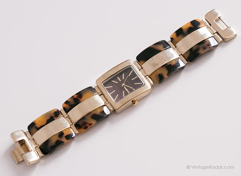 Vintage Leopard Print Watch for Ladies | Anne Klein Designer Watch ...