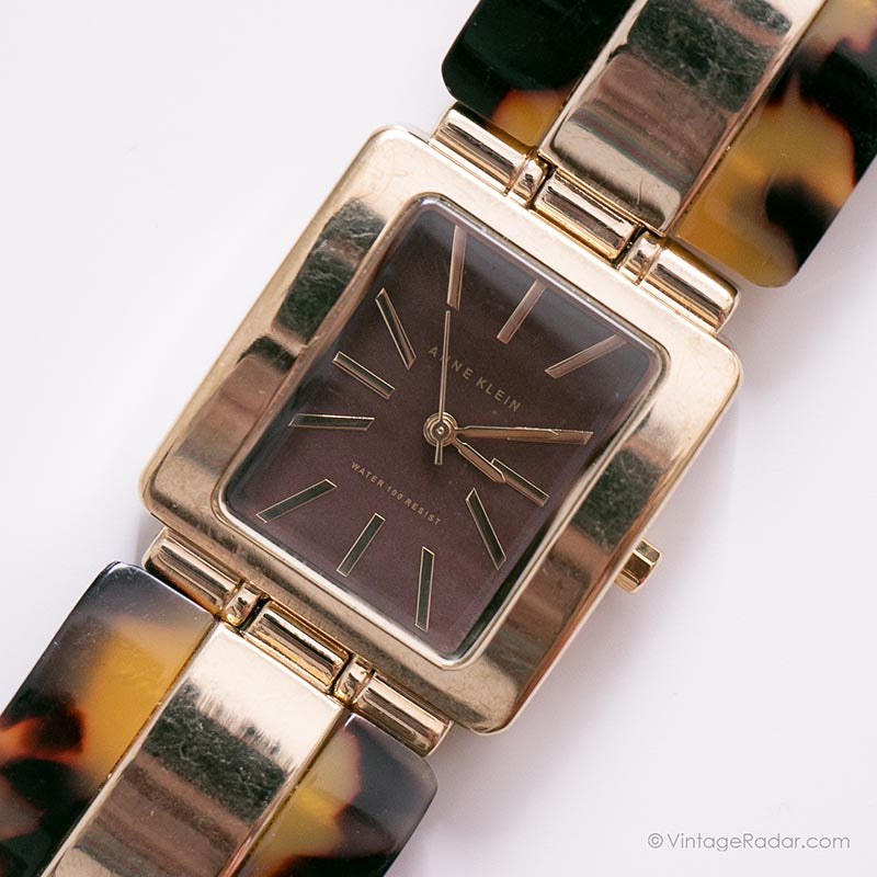 Vintage Leopard Print Watch for Ladies | Anne Klein Designer Watch ...
