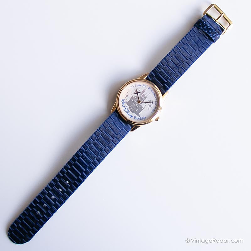 Vintage Gold-tone Walt Disney World Watch | 90s Collectible Wristwatch ...