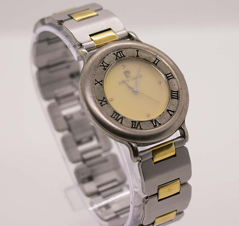 Two Tone Pierre Cardin Watch | Vintage French Designer Watches ...