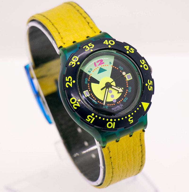 Swatch DIVINE SDN102 Watch | 90s Scuba 200 Swatch Swiss Watch – Vintage ...