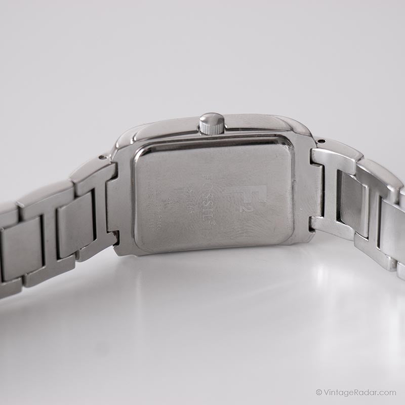 Vintage Rectangular Fossil Watch | Elegant Office Date Watch for Women ...