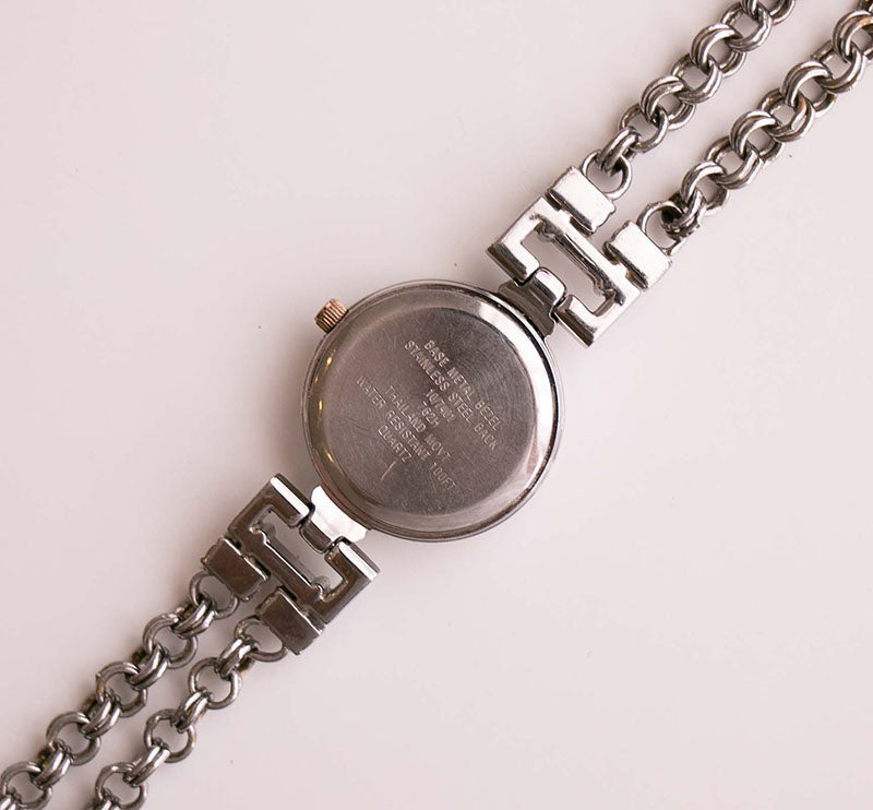 Silver-Tone Anne Klein Watch for Women with Rose Gold Details – Vintage ...