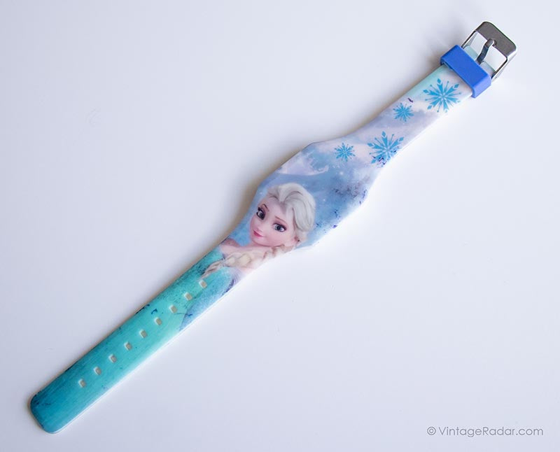 Pre-owned Digital Elsa Watch by Disney | Blue Frozen Watch for Her ...