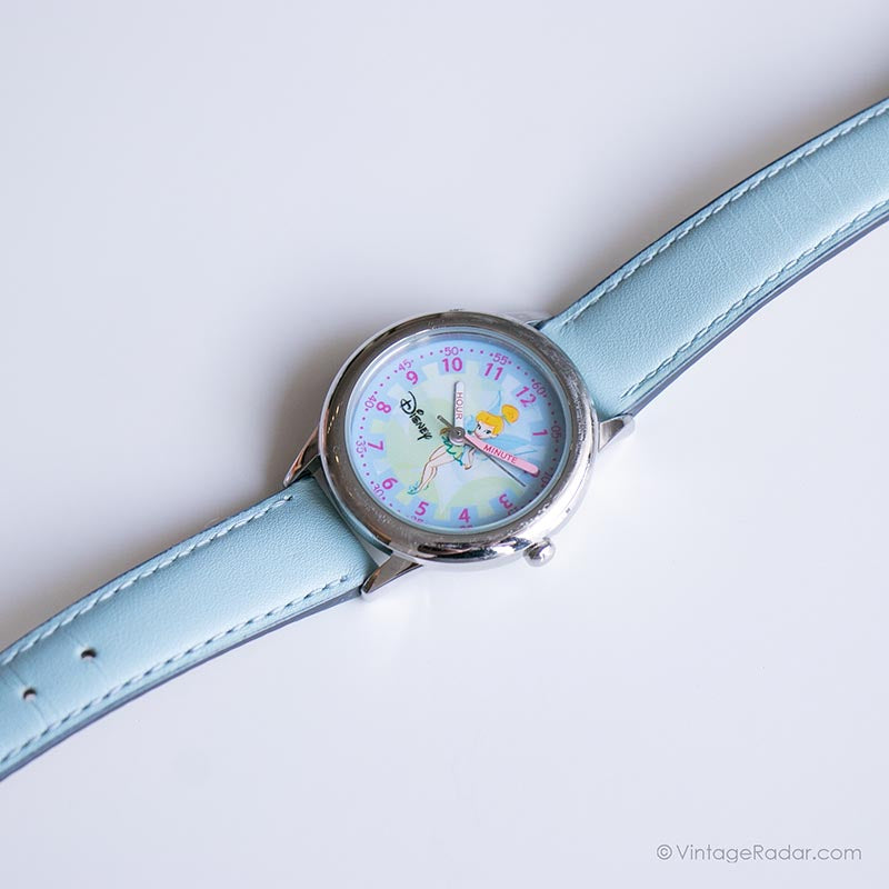 Vintage Blue Tinker Bell Watch for Her | Collectible Disney Watch ...