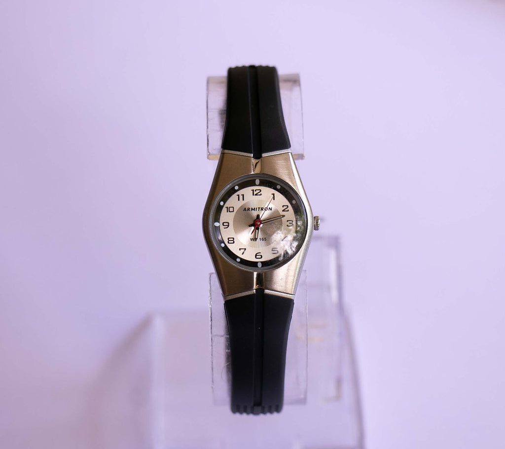 Armitron Quartz Watch | Silver-tone Water Resistant Ladies Wristwatch ...