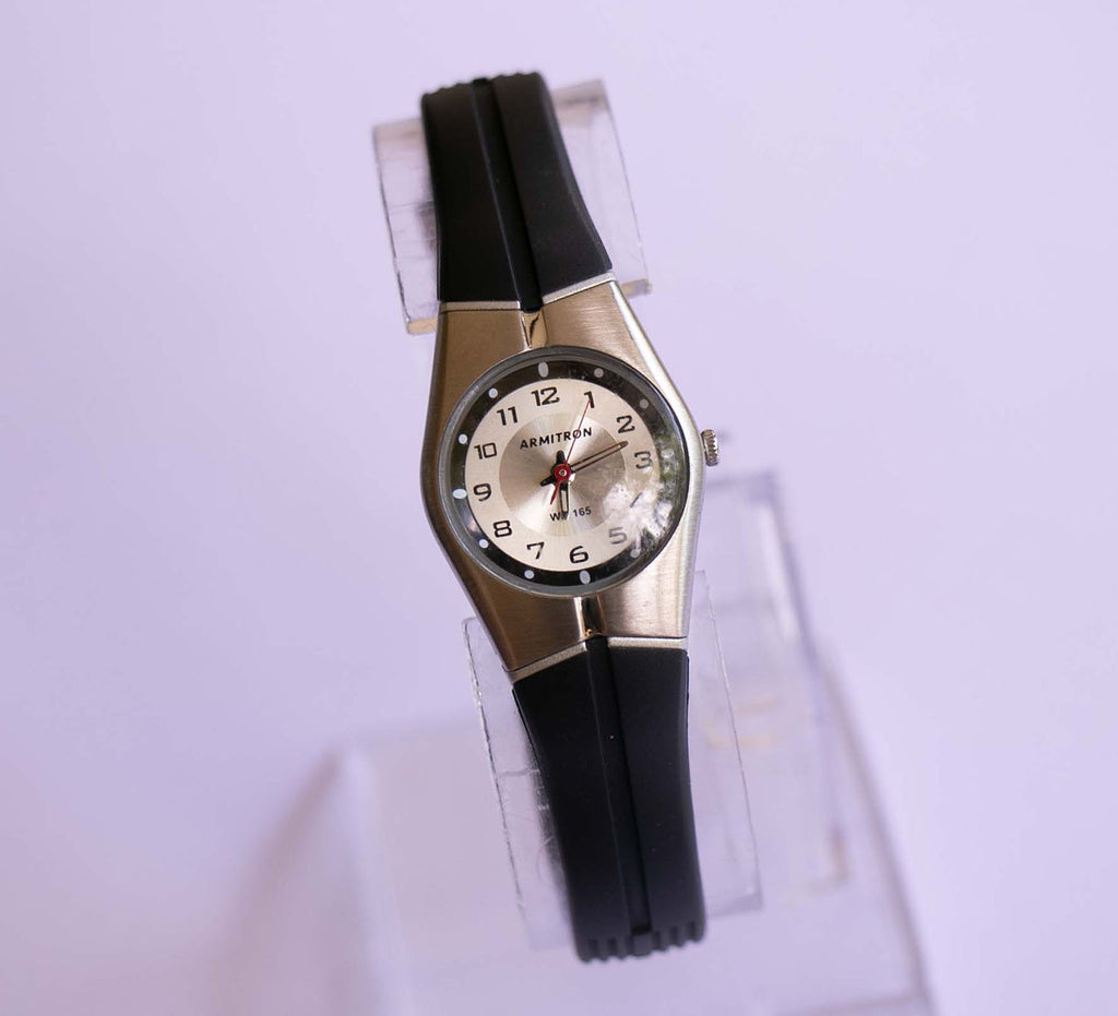 Armitron Quartz Watch | Silver-tone Water Resistant Ladies Wristwatch ...