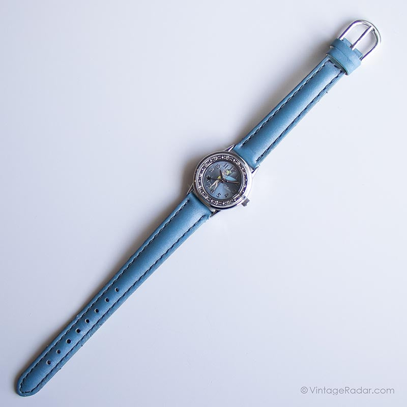 Vintage Blue Tinker Bell Wristwatch for Ladies | Seiko Disney Watch ...