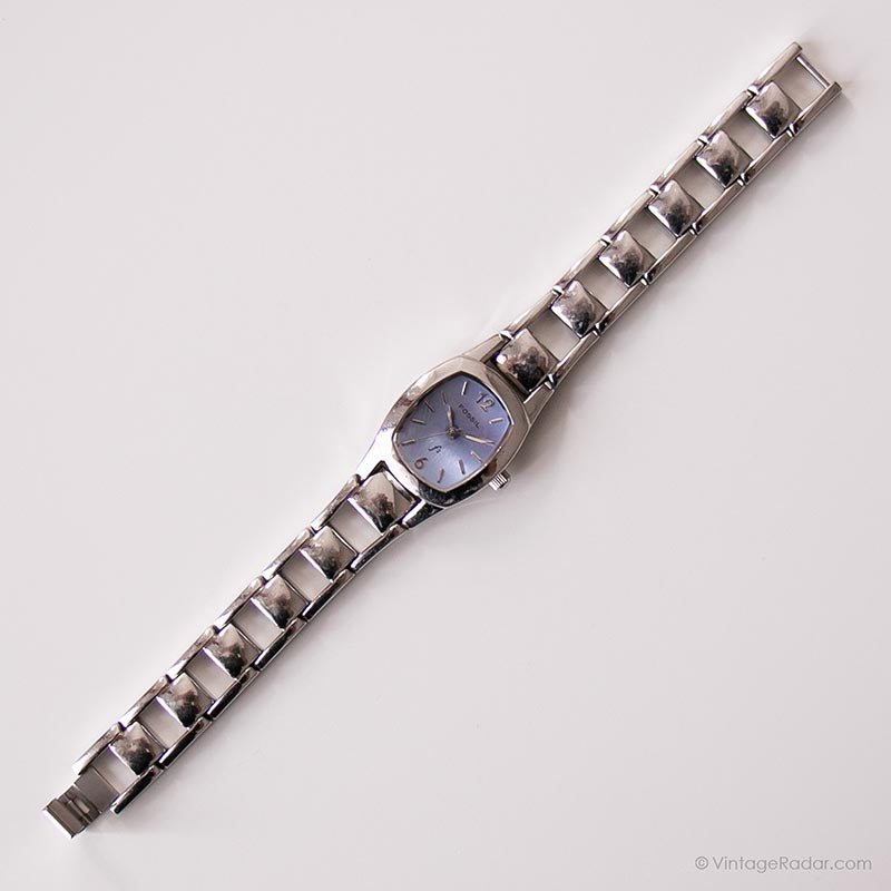 Vintage Blue Dial Watch by Fossil | Original Branded Watch for Her ...