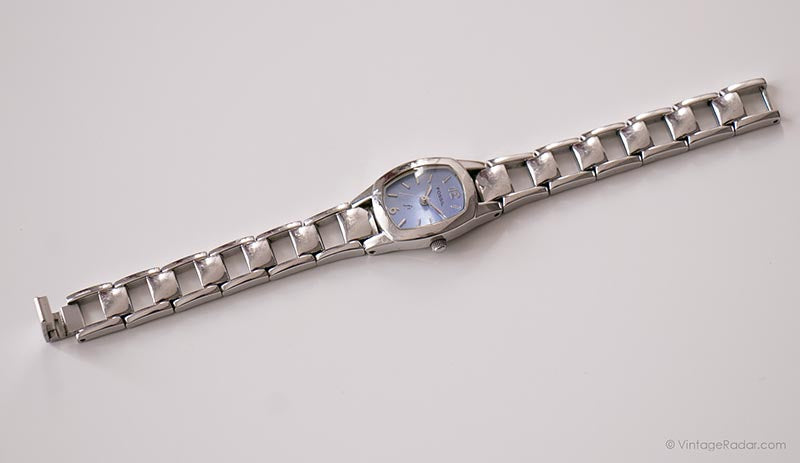 Vintage Blue Dial Watch by Fossil | Original Branded Watch for Her ...
