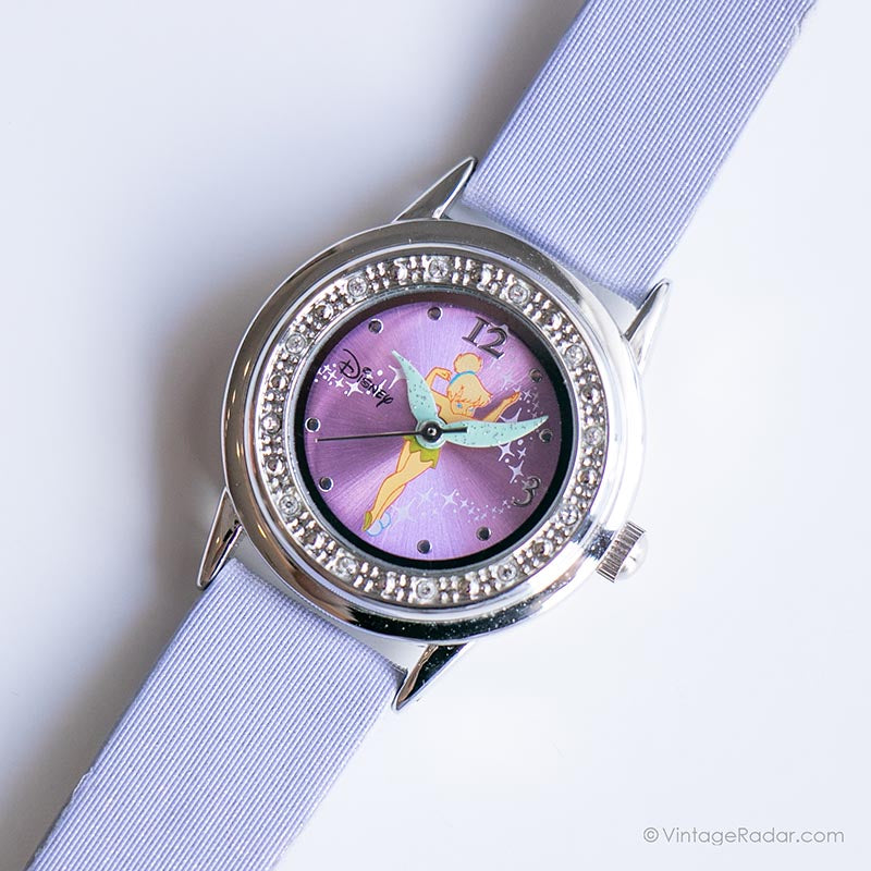 Vintage Pink Tinker Bell Watch for Her | Fairy Watch by Disney ...