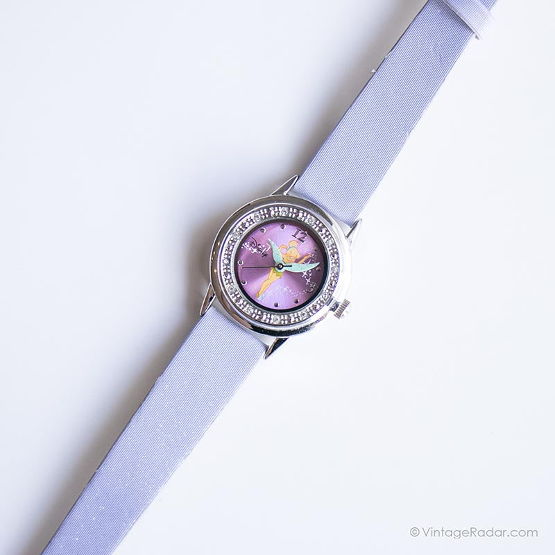 Vintage Pink Tinker Bell Watch for Her | Fairy Watch by Disney ...