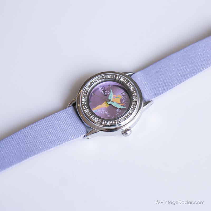 Vintage Pink Disney Princess Watch for Her | Tinker Bell Wristwatch ...