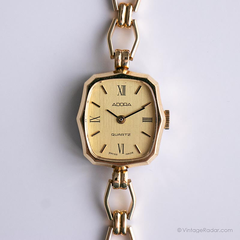 Vintage Elegant Adora Ladies Watch | Swiss Quartz Watch for Her ...