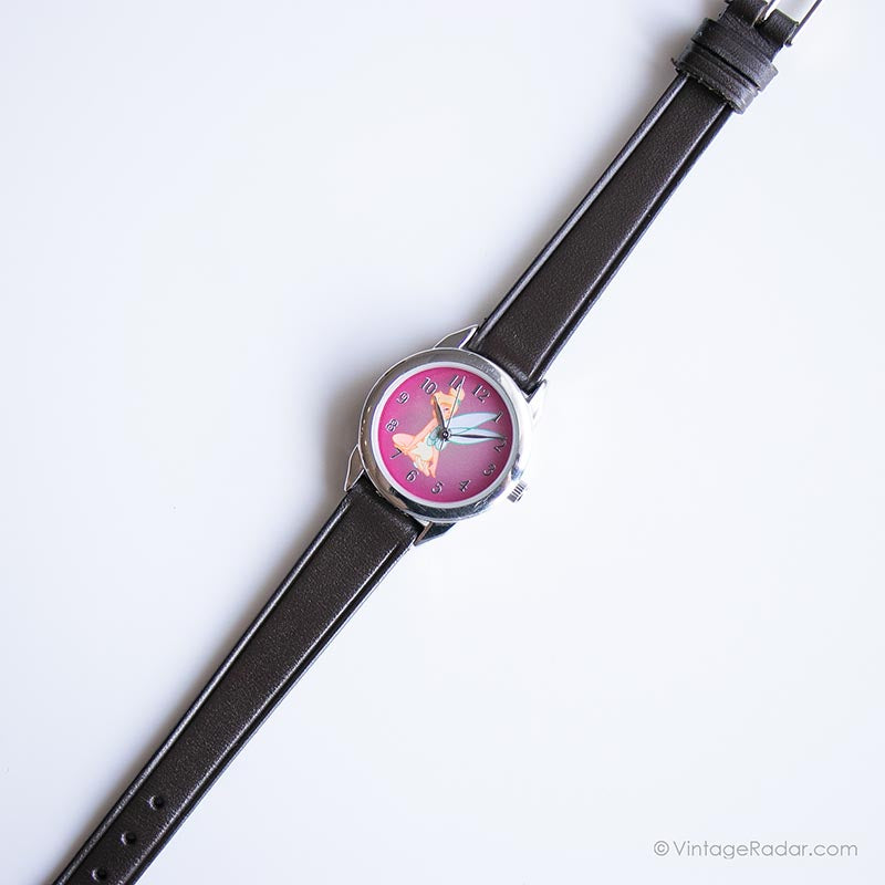 Vintage Pink Tinker Bell Wristwatch | Ladies Disney Watch – Vintage Radar