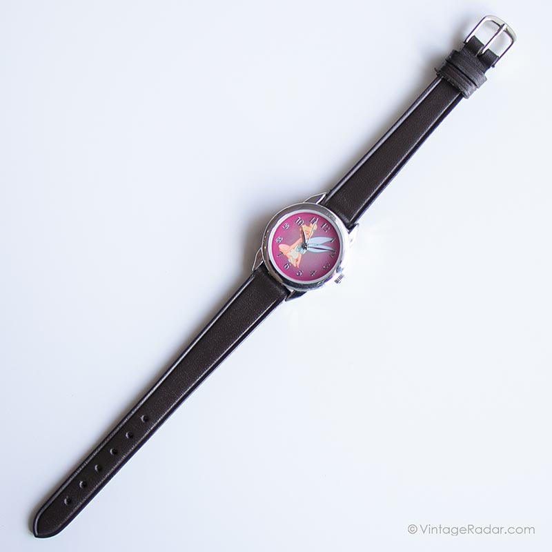 Vintage Pink Tinker Bell Wristwatch | Ladies Disney Watch – Vintage Radar