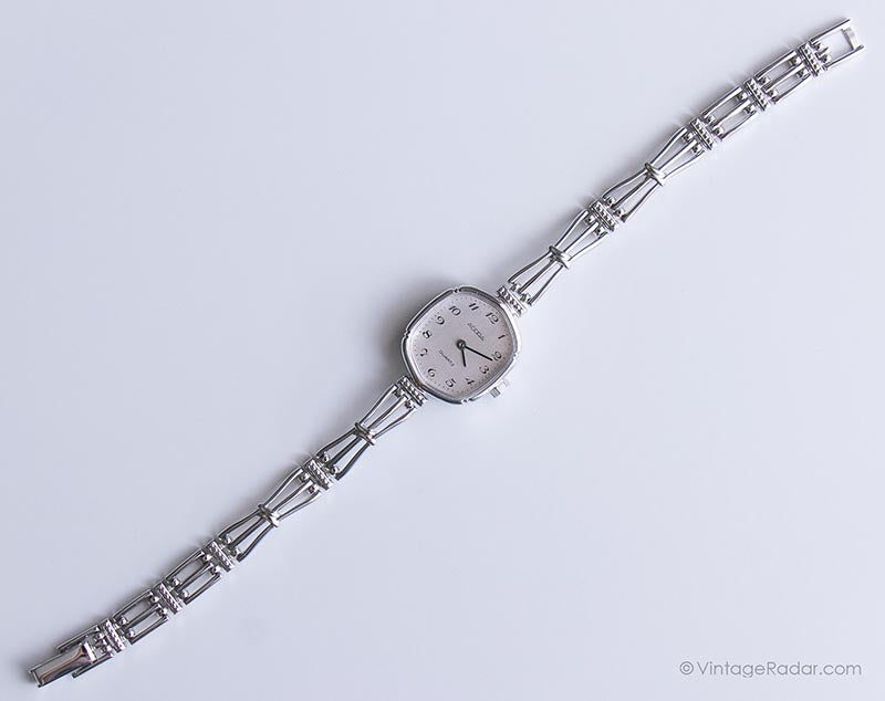 Vintage Adora Watch for Her | Silver-tone Quartz Watch – Vintage Radar