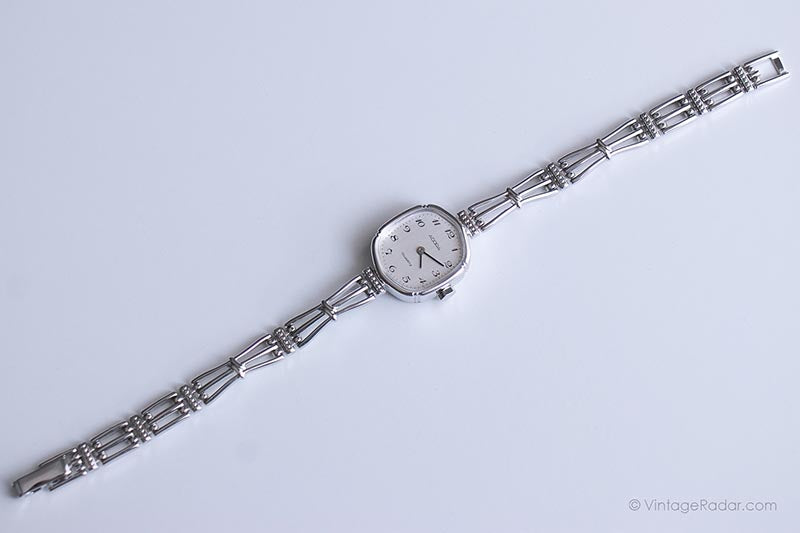 Vintage Adora Watch for Her | Silver-tone Quartz Watch – Vintage Radar