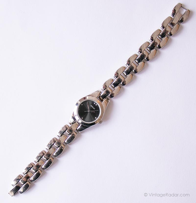 Vintage Black-Dial Relic Watch for Her | Relic by Fossil Ladies Watch ...