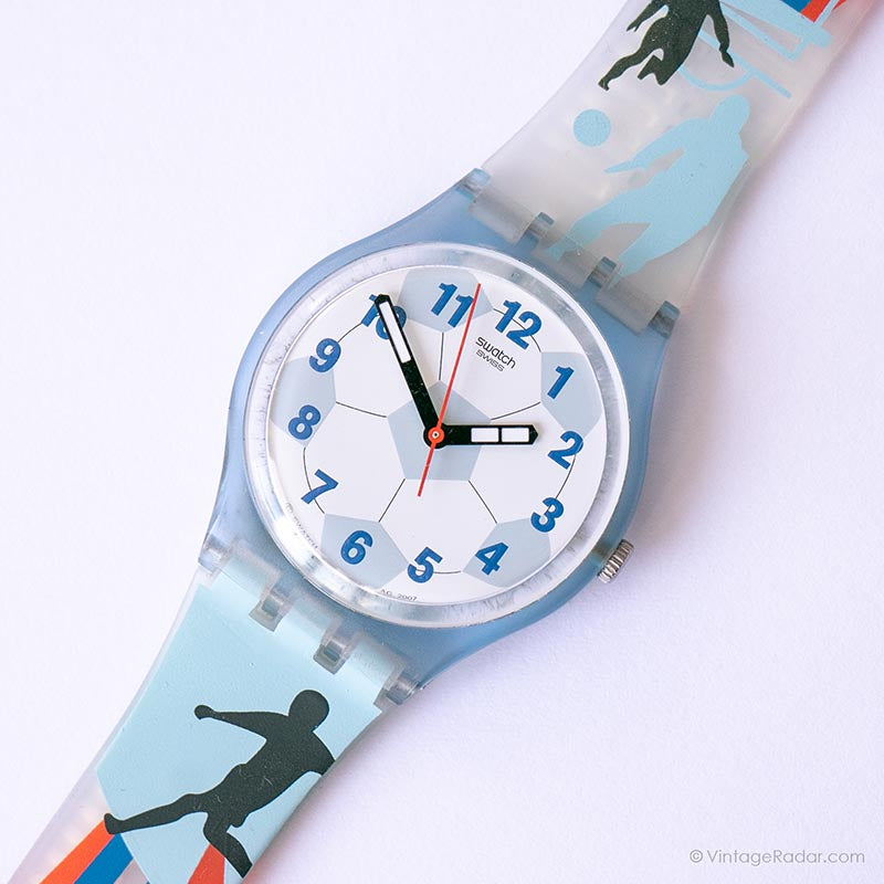 Vintage 2007 Swatch GS133 SOCCER FAN Watch | Football Swatch Gent ...