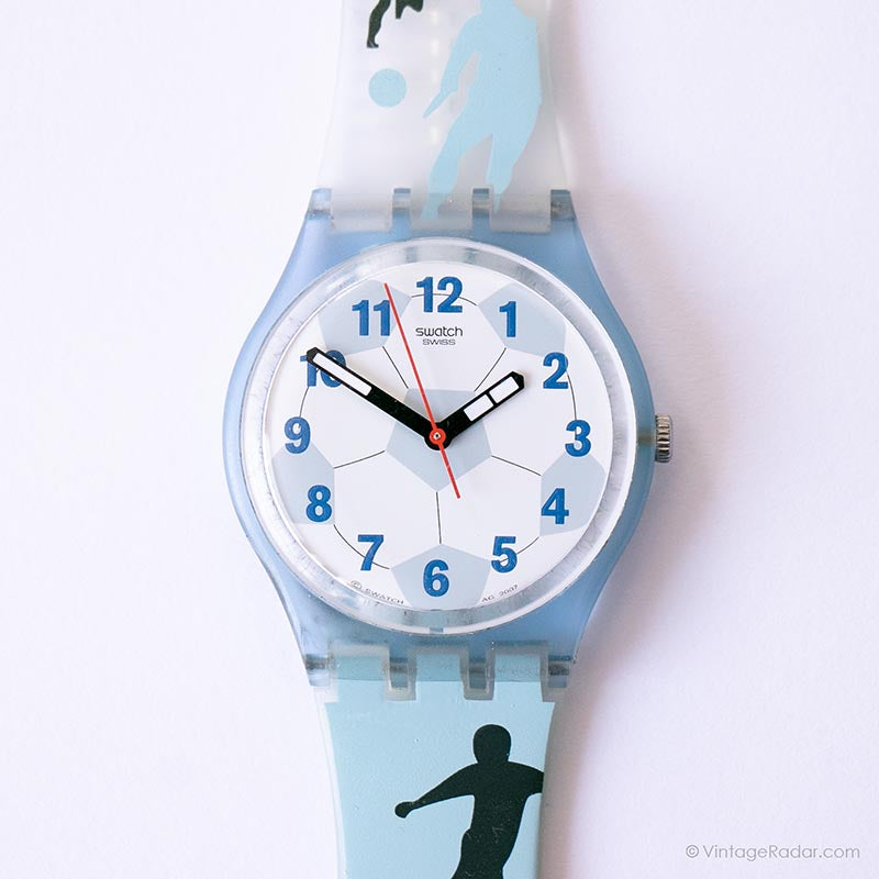 Vintage 2007 Swatch GS133 SOCCER FAN Watch | Football Swatch Gent ...