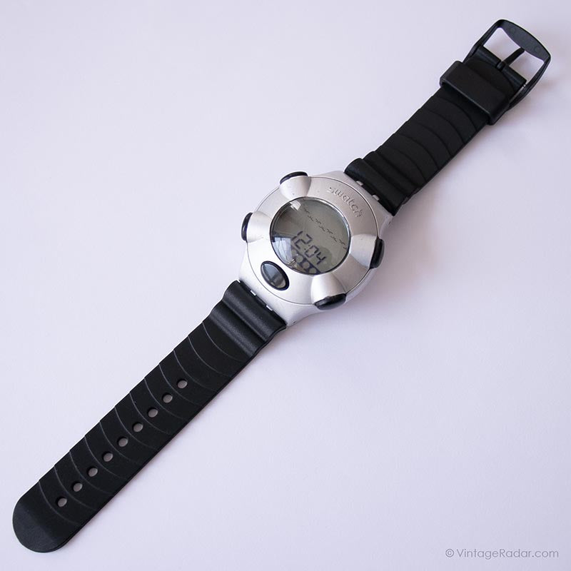 2000 Swatch Beat YFS4000 VIRTUAL WAVE I Watch | Digital Swatch Watch ...