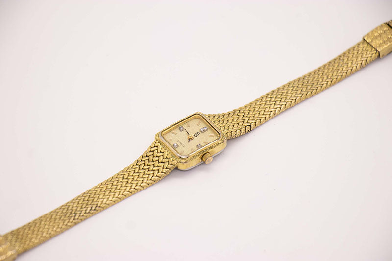 Vintage Luxury PB Quartz Watch | Ladies Diamond Style Wedding Watch ...