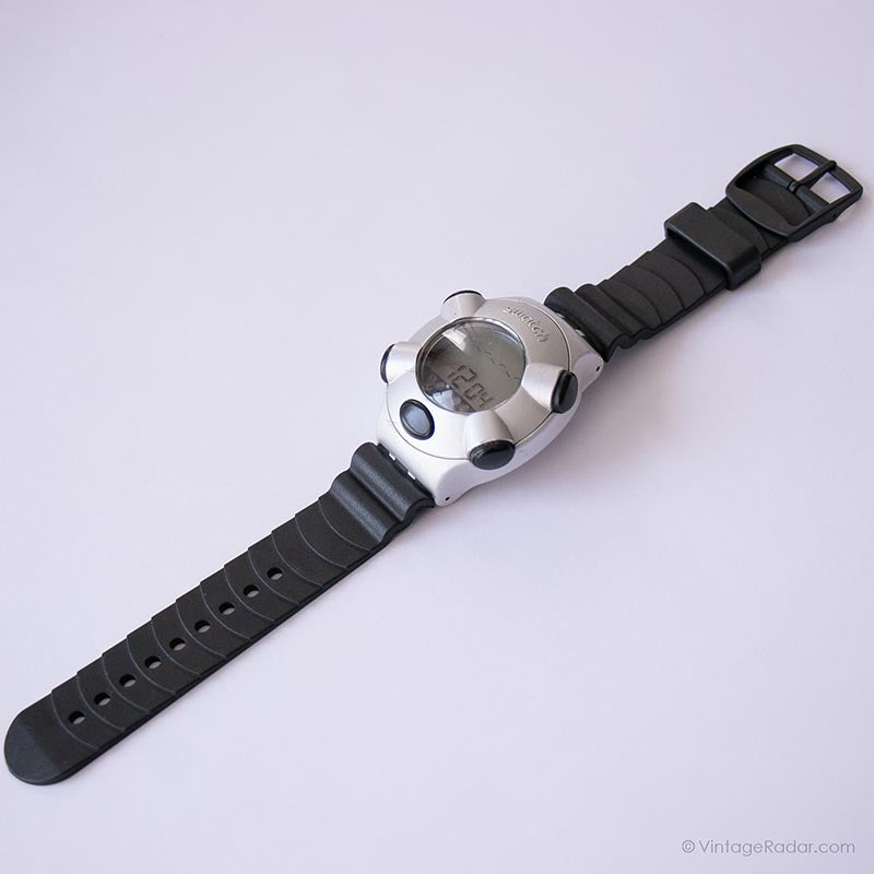 2000 Swatch Beat YFS4000 VIRTUAL WAVE I Watch | Digital Swatch Watch ...