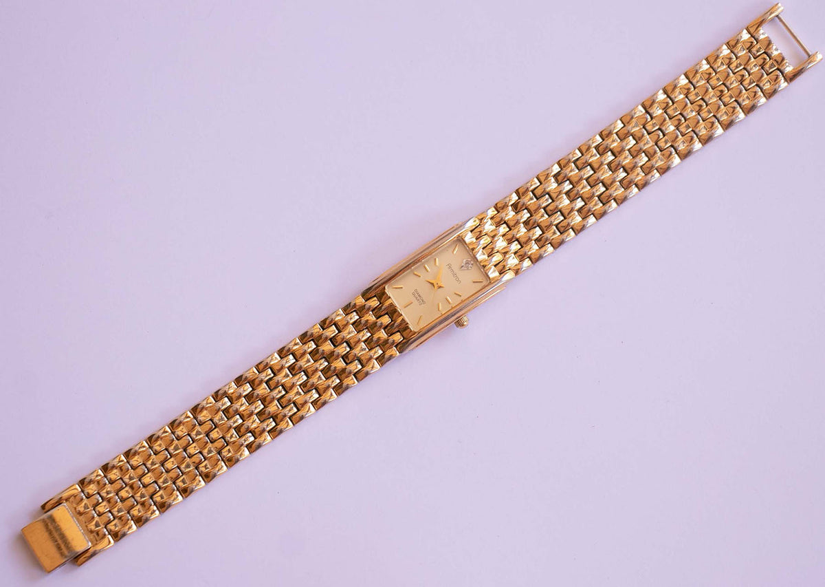 Square Dial Armitron Diamond Quartz Watch | Tiny Elegant Ladies Watch ...