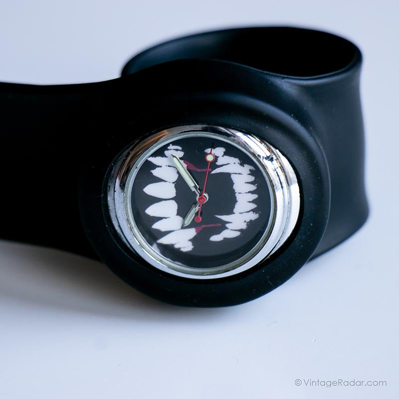 Vintage Spider-Man Watch | Venom Black Wristwatch – Vintage Radar