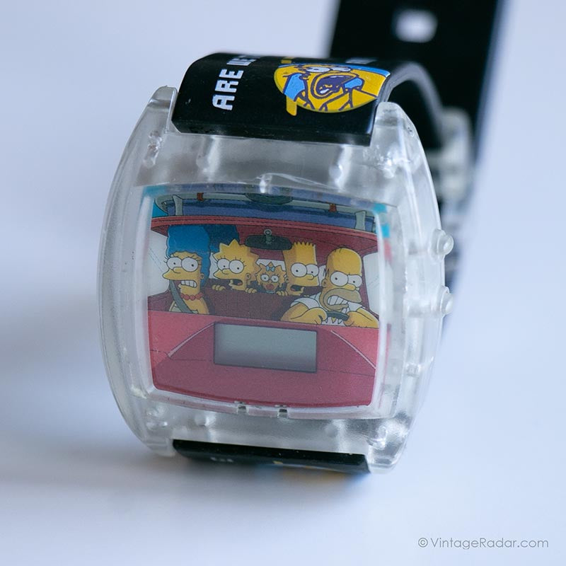 The Simpsons Vintage Wristwatch | 90s Collectible Watch – Vintage Radar