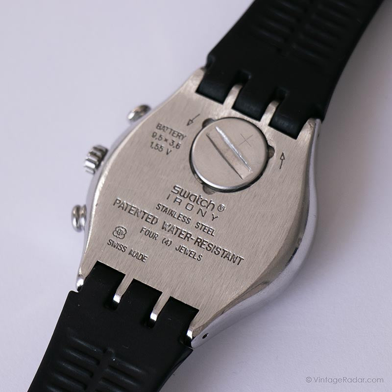 1999 Swatch YCS410GX WINDFALL Watch | Silver-tone Swatch Chrono ...