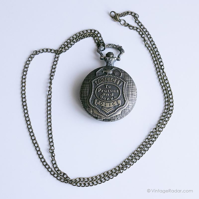 Vintage Police Pocket Watch | Policeman Gift Watch – Vintage Radar
