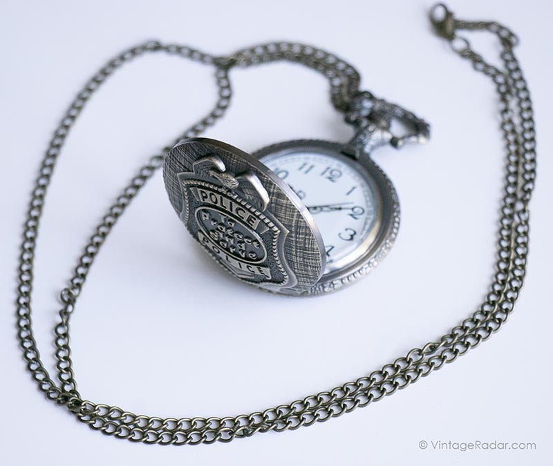 Vintage Police Pocket Watch | Policeman Gift Watch – Vintage Radar