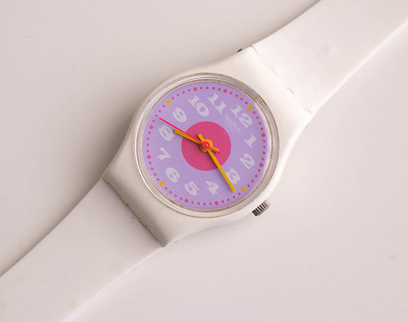 Swatch Lady LW122 PAINT BY NUMBERS Watch | RARE 1988 Swatch Watch ...