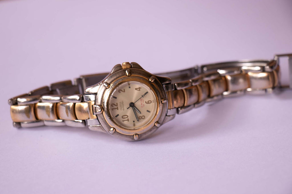 90s Guess Vintage Watch for Women | RARE Guess Waterpro Quartz Watch ...