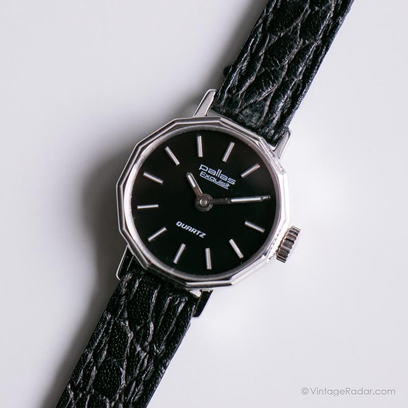 Vintage Elegant Pallas Exquisit Watch for Her | Thin Wristwatch for Wo ...