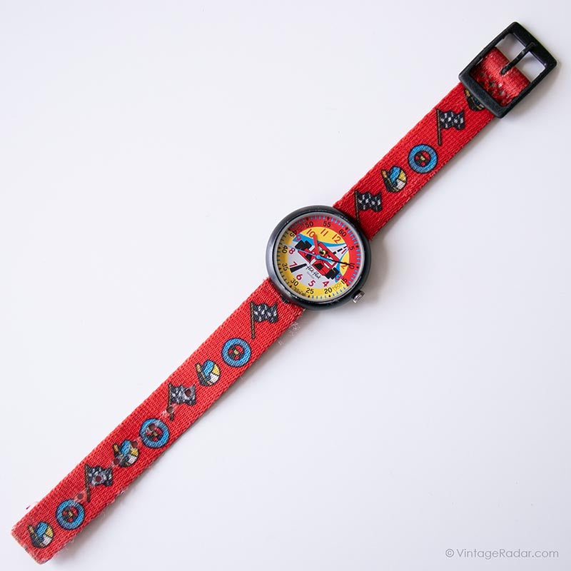 1991 Flik Flak by Swatch Drag Racing Watch | Racecar Gift Watch ...
