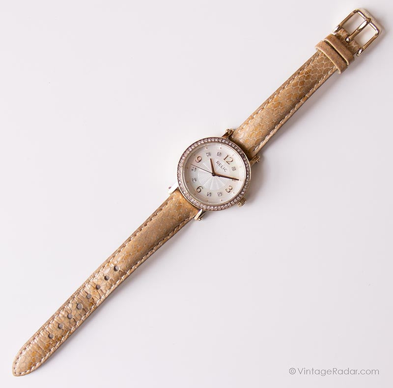 Vintage Relic Occasion Watch with Gemstones | Luxury Ladies Watch ...