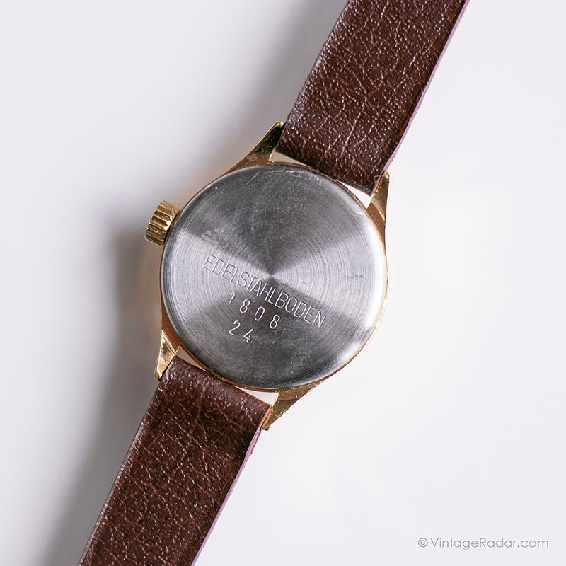 Vintage Gold-tone Adora Watch | Luxurious Wristwatch for Her – Vintage ...