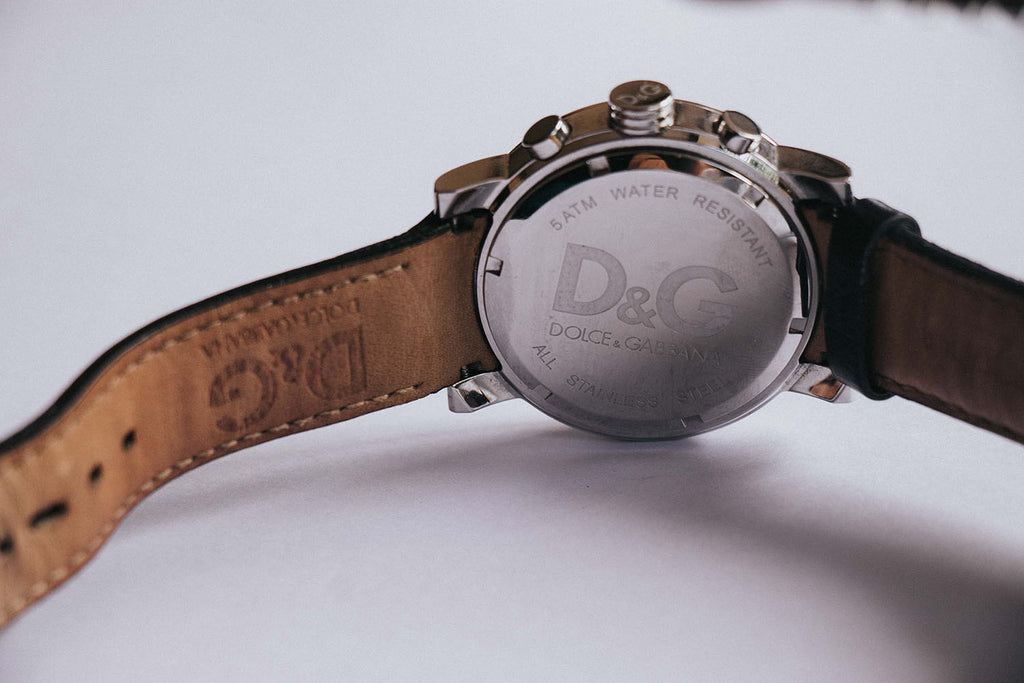 Dolce and Gabbana Chronograph Quartz | 44mm Black D&G Men's Watch ...