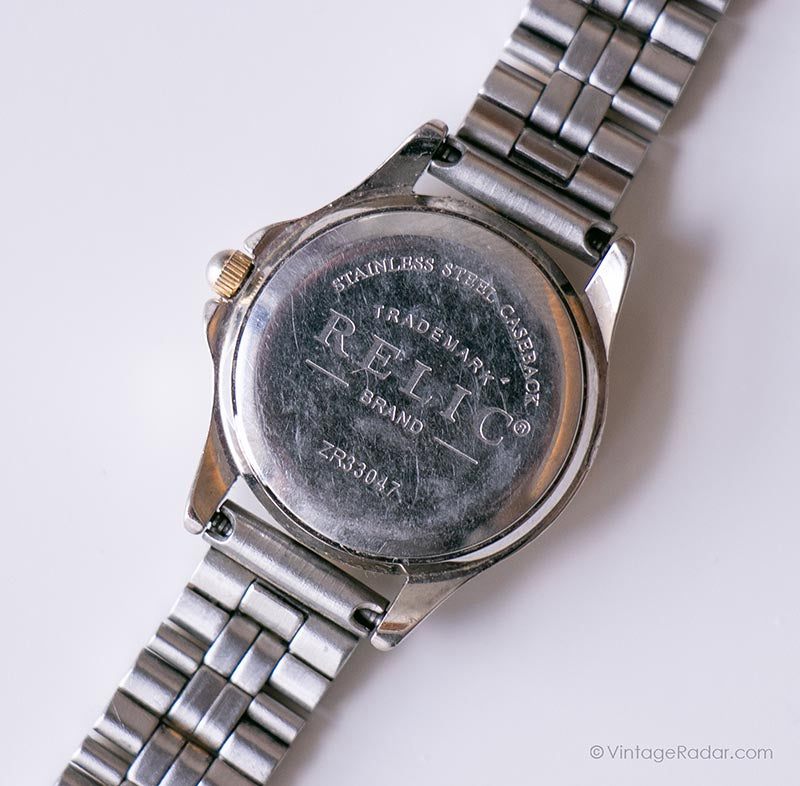 Vintage Relic Two-tone Ladies Watch | Luxurious Relic by Fossil Watch ...