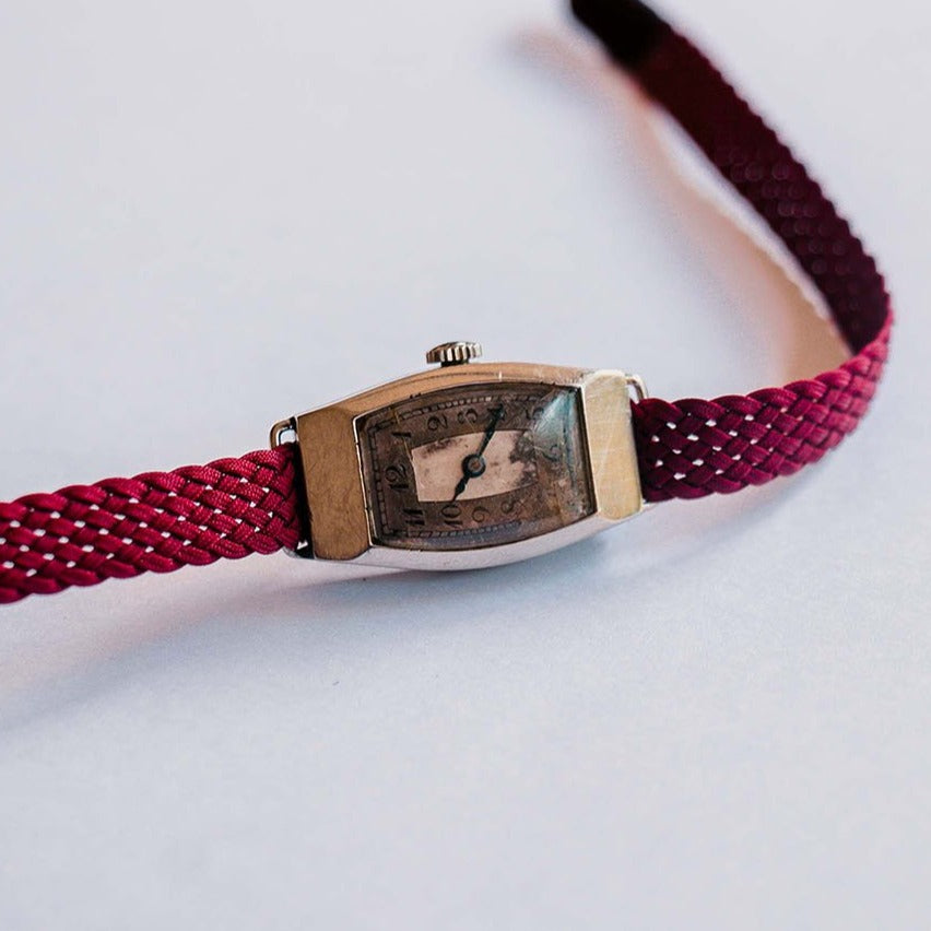 1940s Vintage Tank Watch for Women | 40s Ladies Military Watches ...