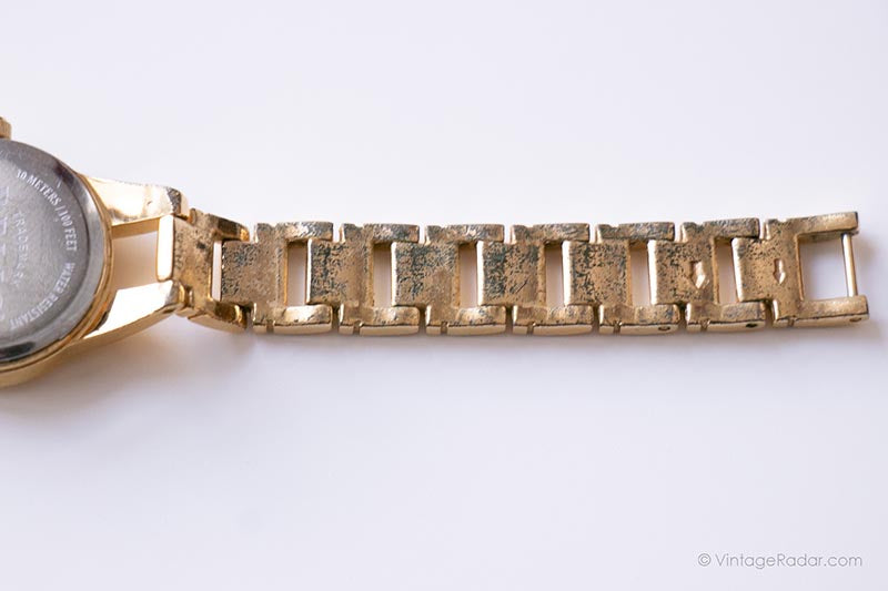 Tiny Vintage Gold-tone Relic Quartz Watch | Relic Watches for Women ...