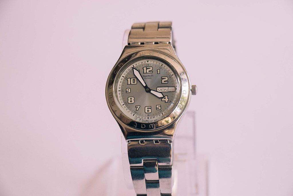 Swatch Irony YGS724G AG 2001 Watch | Cool Days Light Blue Swatch ...