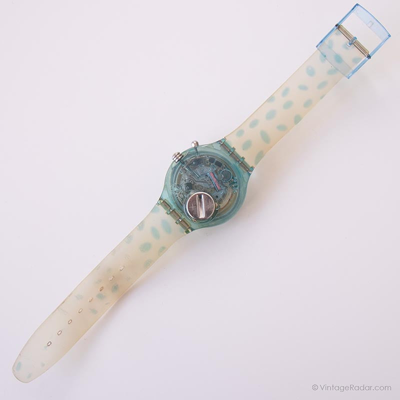 2002 Swatch SDN911 TARTARUGA Watch | Vintage Blue Turtle Swatch Scuba ...