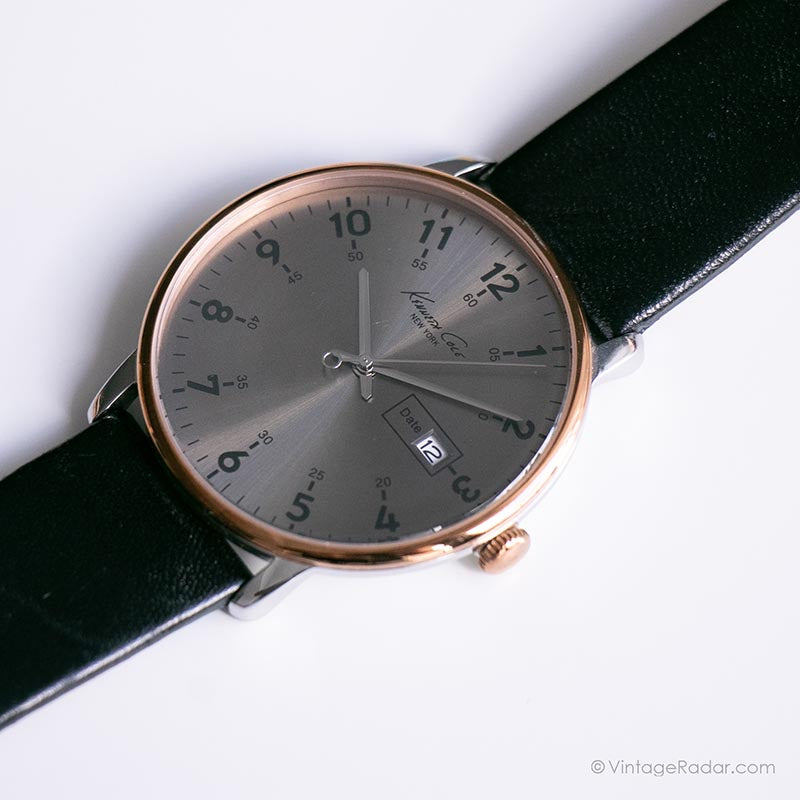Vintage Kenneth Cole Date Watch | Mens Vintage Fashion Watch – Vintage ...