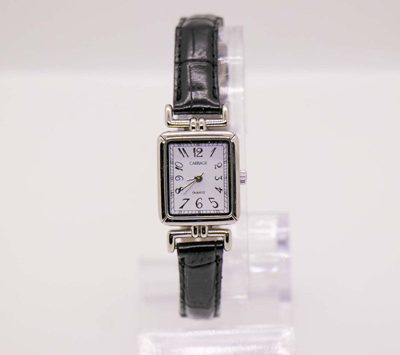 Square-dial Carriage by Timex Watch | Luxury Silver-tone Ladies' Watch ...