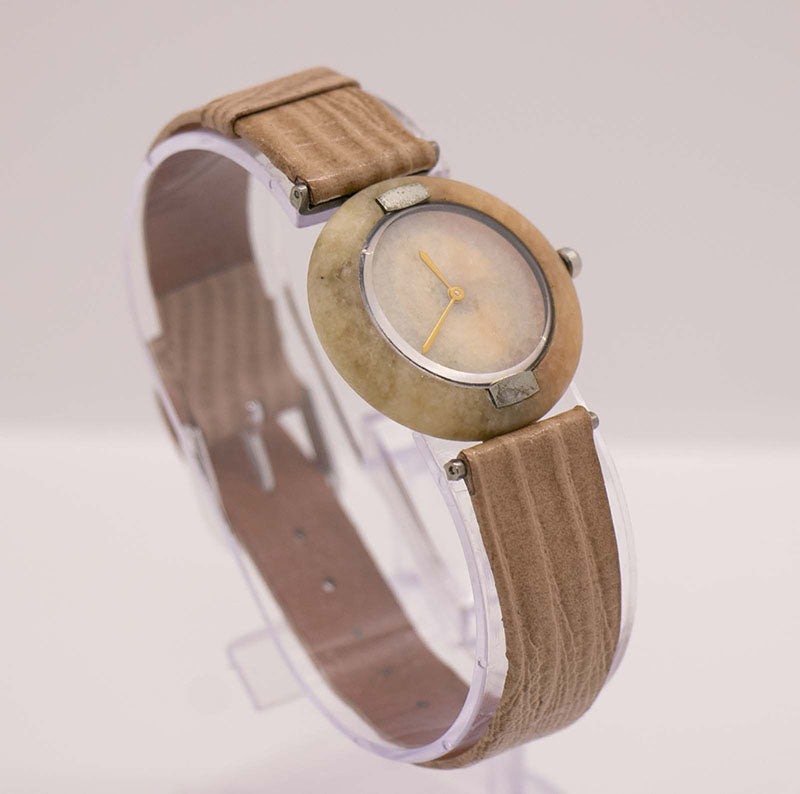 Marble Quartz Alp Watch | Minimalist Scandinavian Style Women's Watch ...